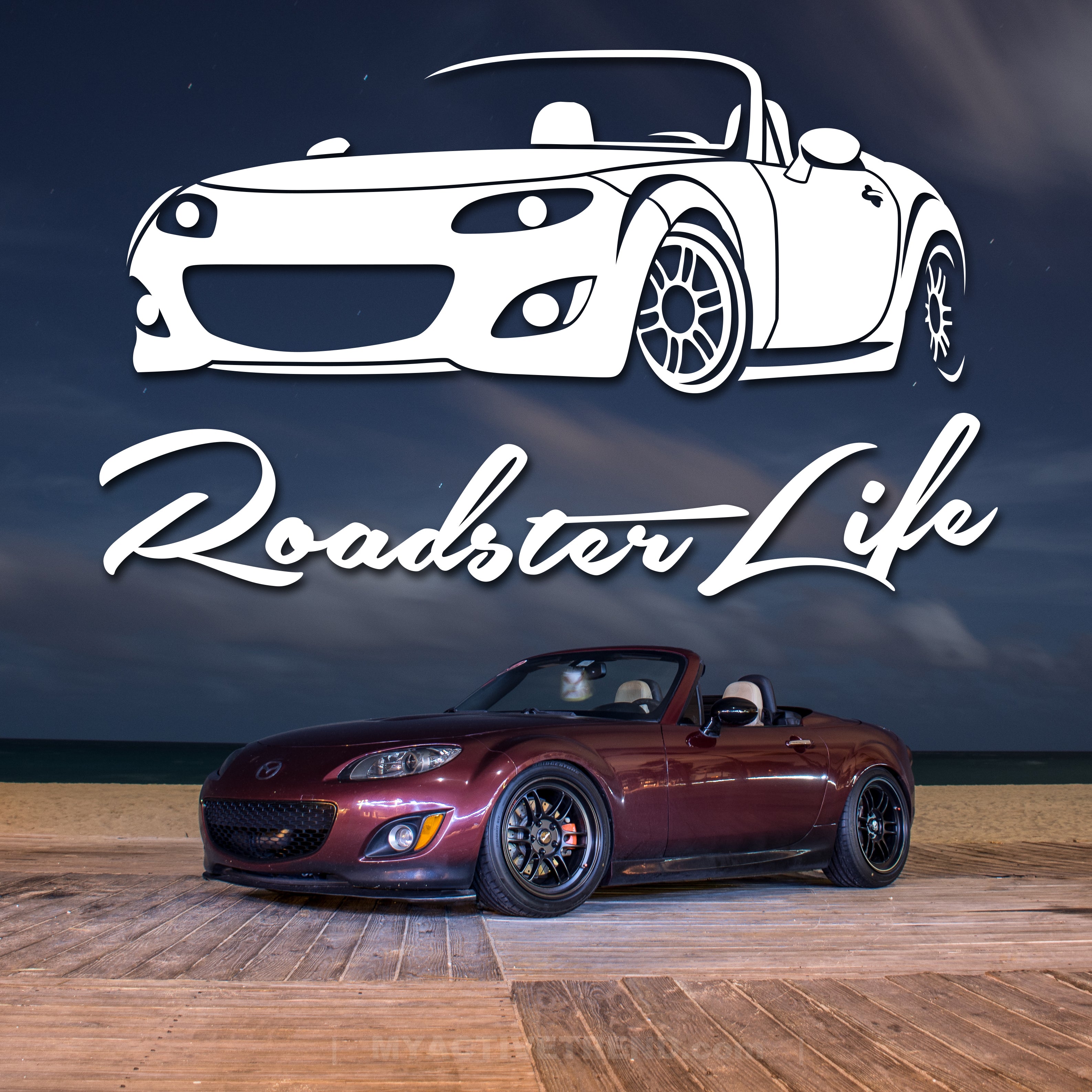 Model - Mazda - NC Miata – Spinnywhoosh Graphics