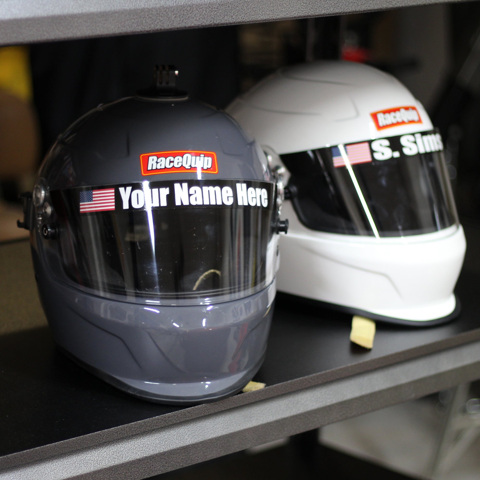 Racing Helmet Sun Visors – Spinnywhoosh Graphics