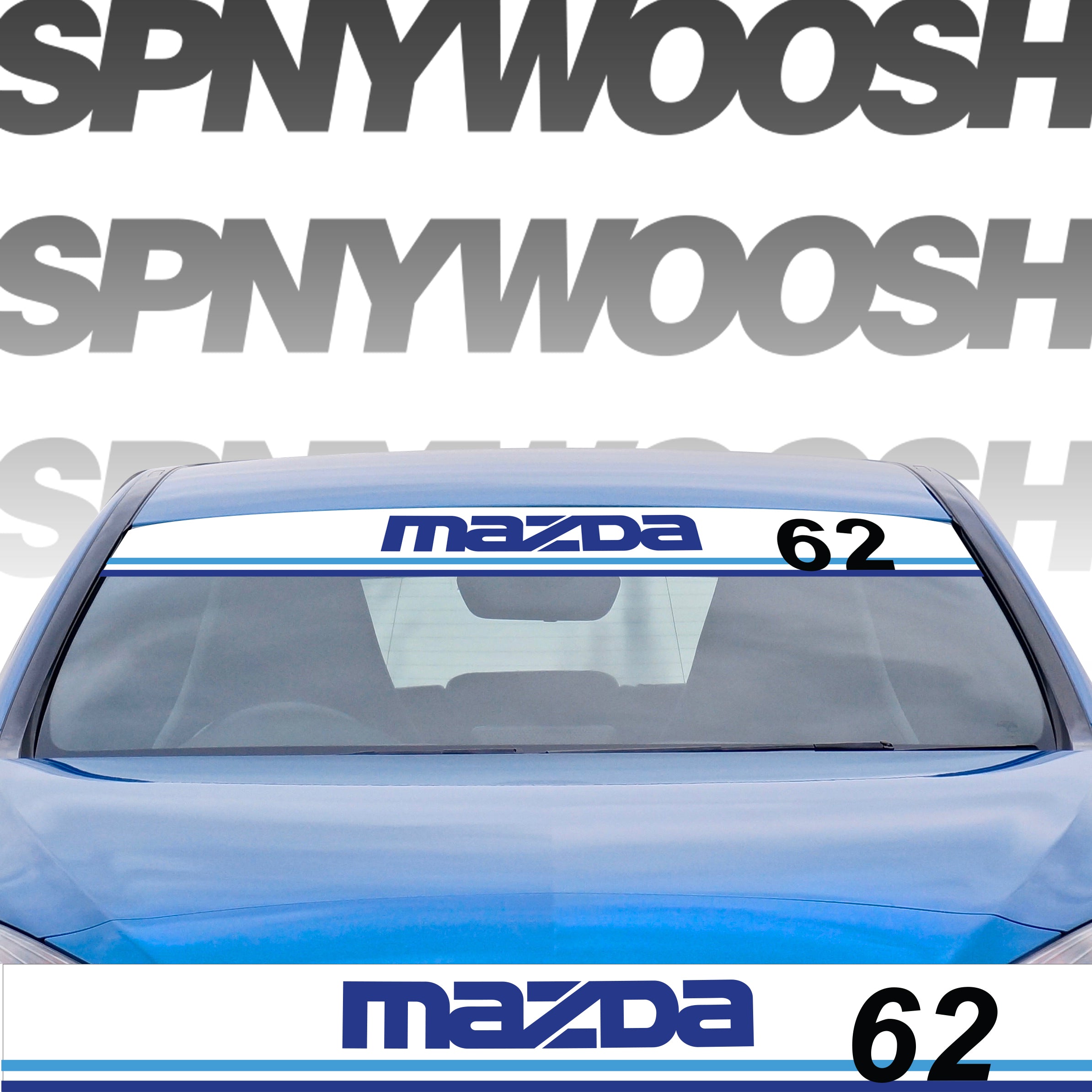 Windshield Banner - Specialty Printed Banners – Spinnywhoosh Graphics