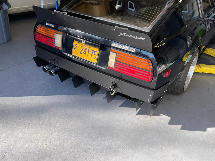Datsun 280ZX Rear Bumper | Spinnywhoosh Graphics