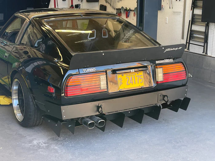 Datsun 280ZX Rear Diffuser | Spinnywhoosh Graphics