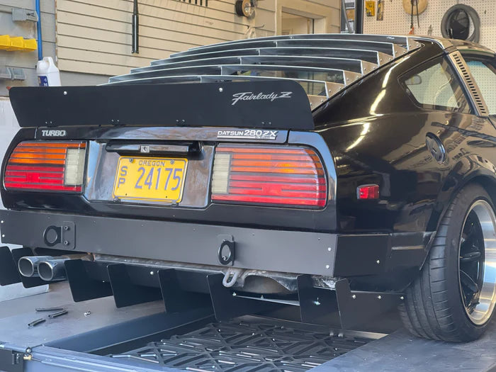 Datsun 280zx Rear Window Louver | Spinnywhoosh Graphics