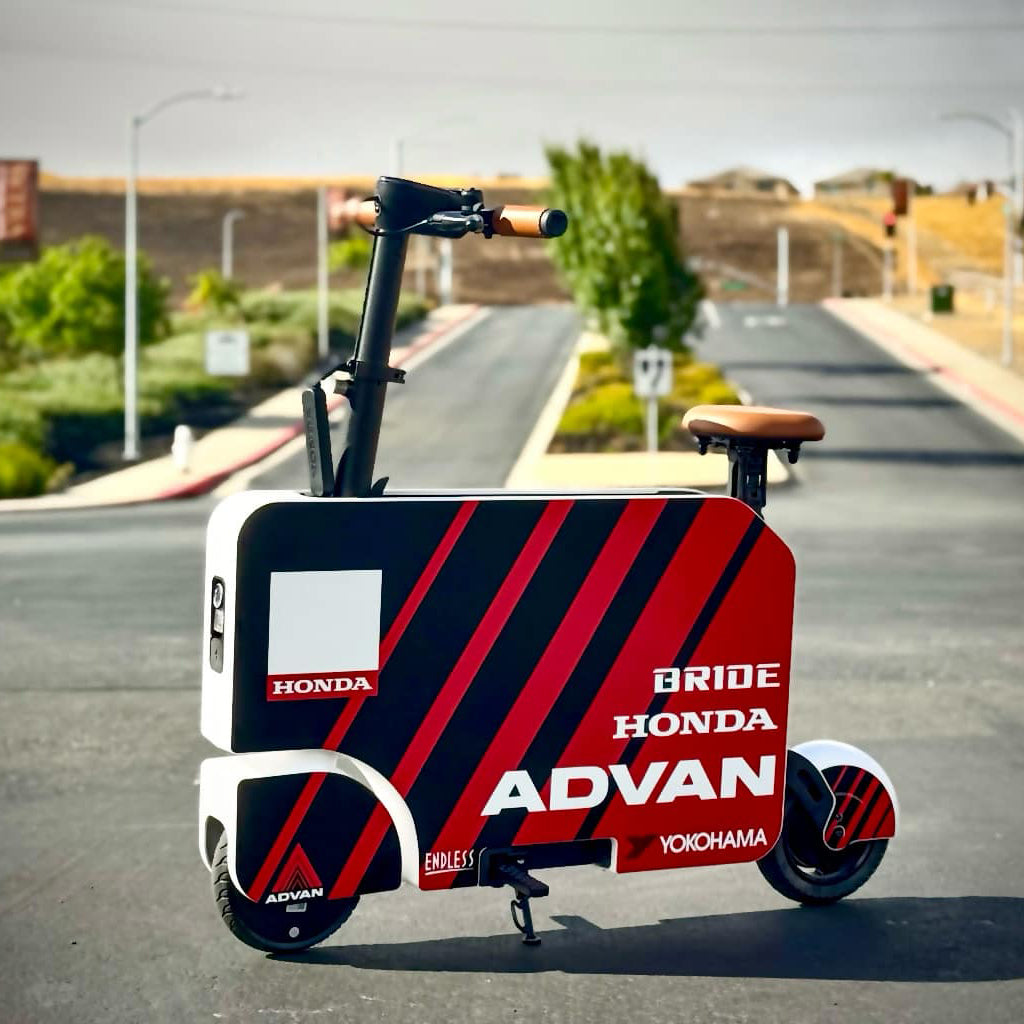 Advan - Honda Motocompacto Vinyl Graphic Skin – Spinnywhoosh Graphics