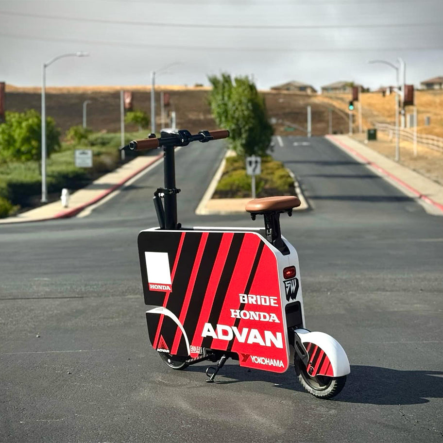 Advan - Honda Motocompacto Vinyl Graphic Skin – Spinnywhoosh Graphics