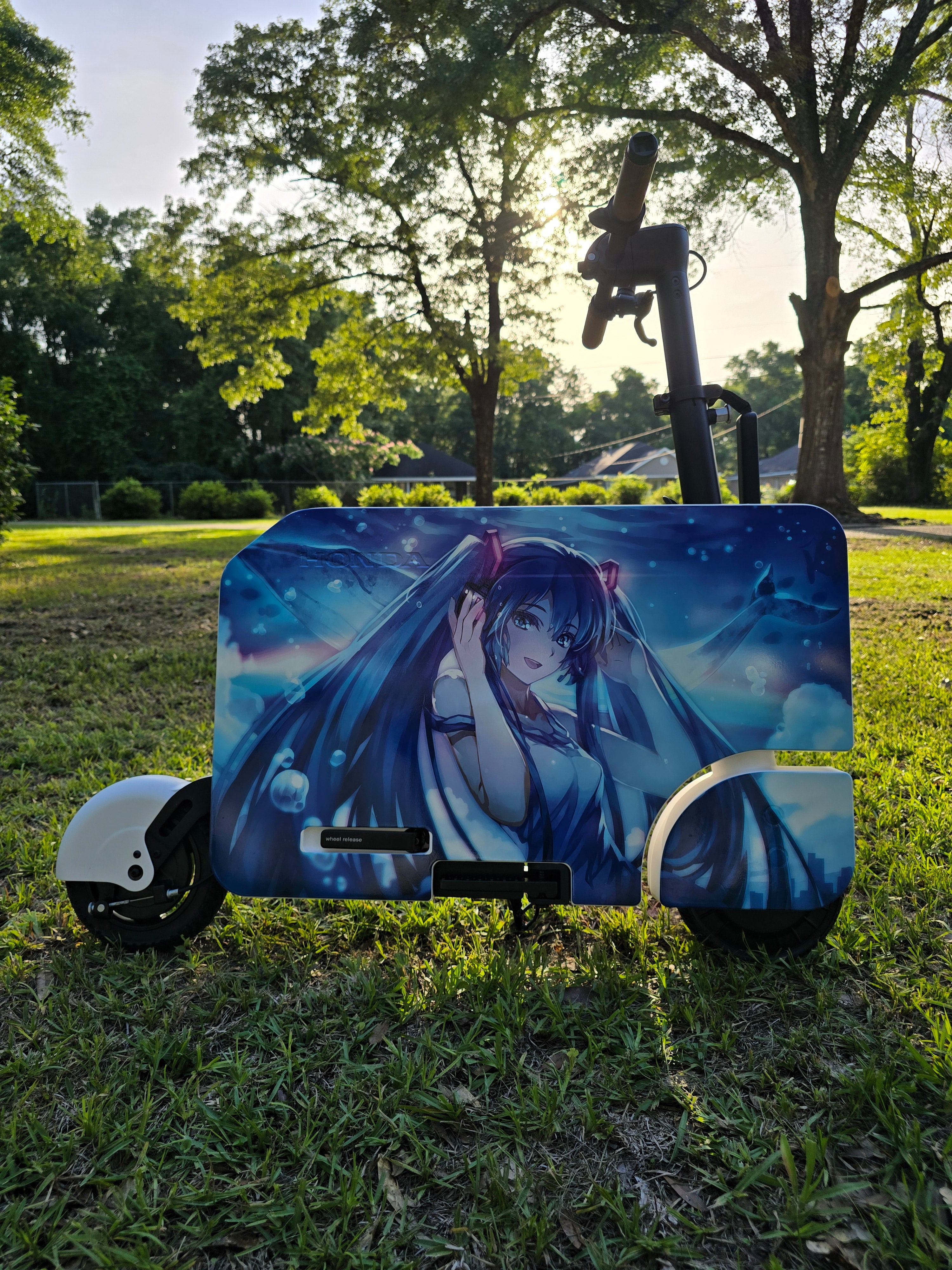 Custom- Honda Motocompacto Vinyl Graphic Skin – Spinnywhoosh Graphics