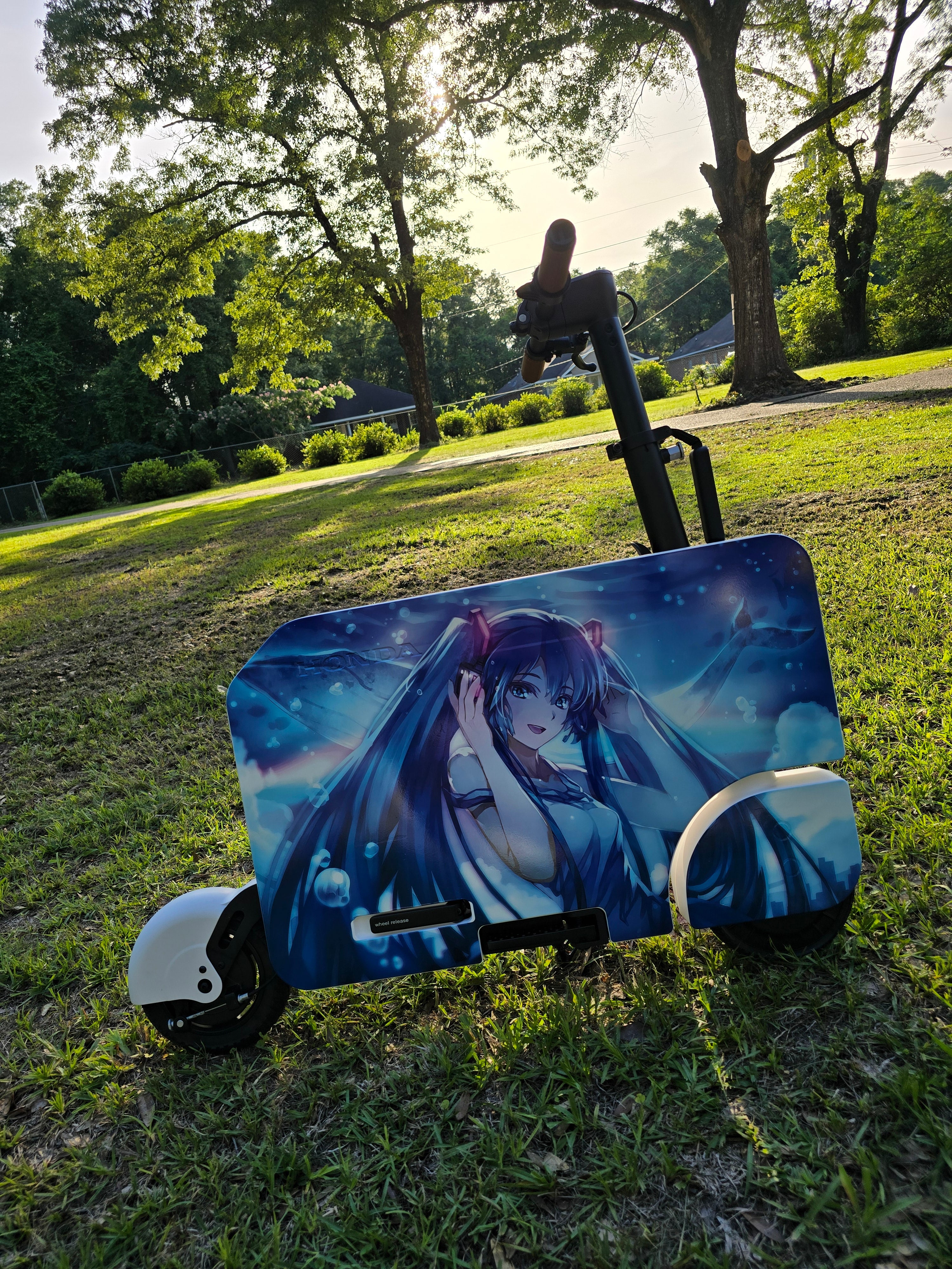 Custom- Honda Motocompacto Vinyl Graphic Skin – Spinnywhoosh Graphics