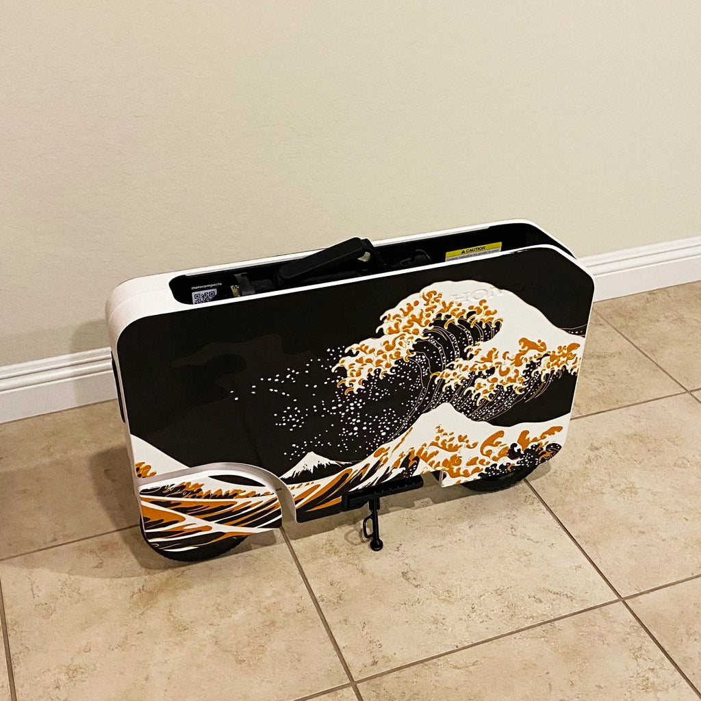 Gold Wave - Honda Motocompacto Vinyl Graphic Skin | Spinnywhoosh Graphics