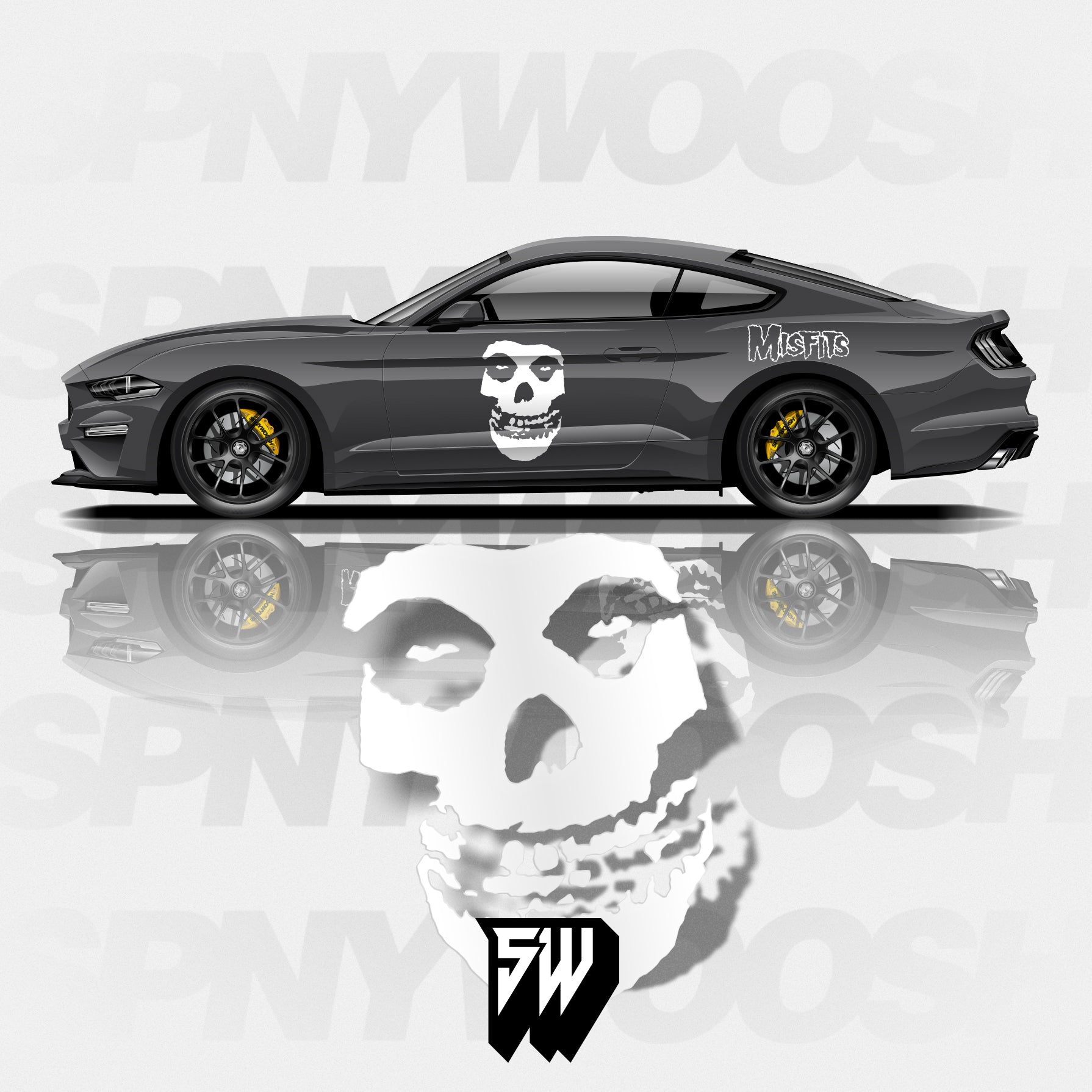 Misfits Skull Livery – Spinnywhoosh Graphics