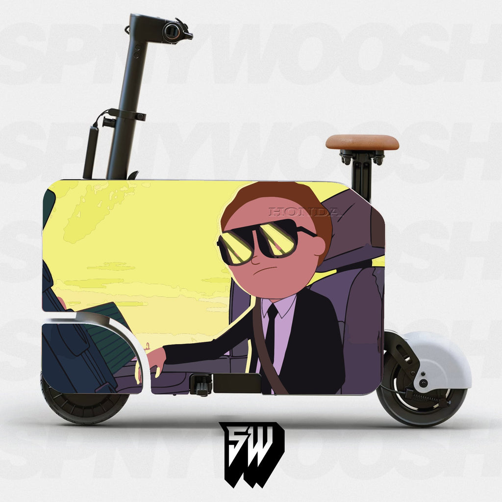 Rick and Morty - Honda Motocompacto Vinyl Graphic Skin | Spinnywhoosh ...