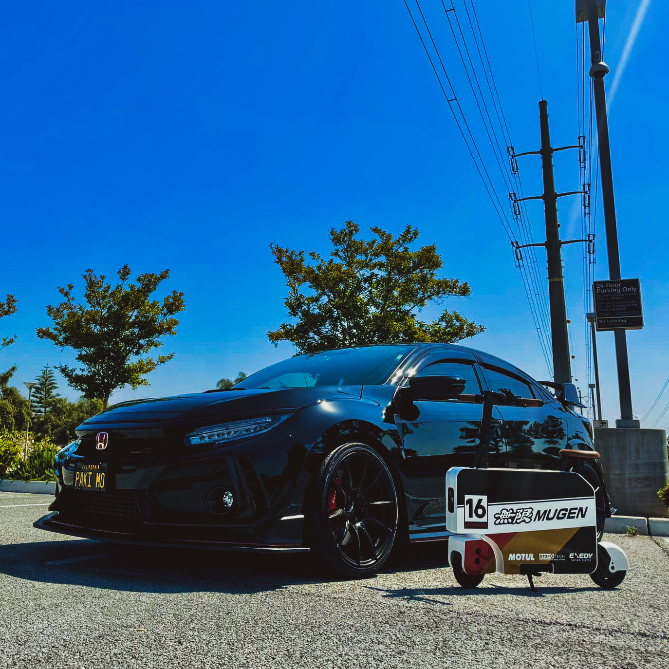 Mugen - Honda Motocompacto Vinyl Graphic Skin – Spinnywhoosh Graphics