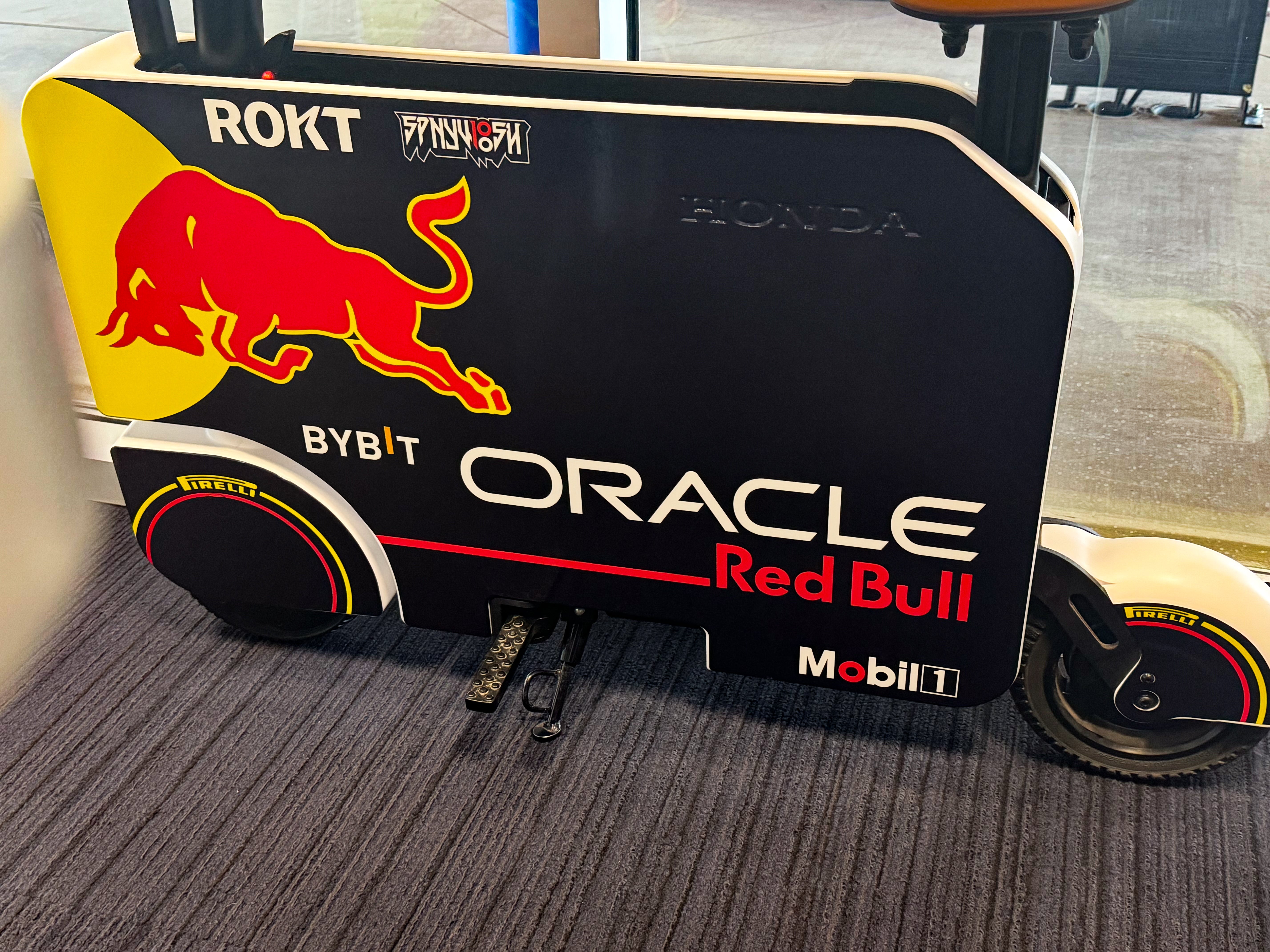 Red Bull - Honda Motocompacto Vinyl Graphic Skin – Spinnywhoosh Graphics
