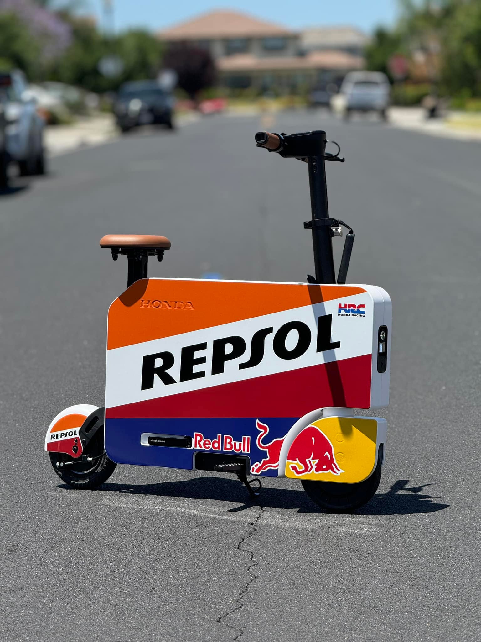 Custom- Honda Motocompacto Vinyl Graphic Skin – Spinnywhoosh Graphics