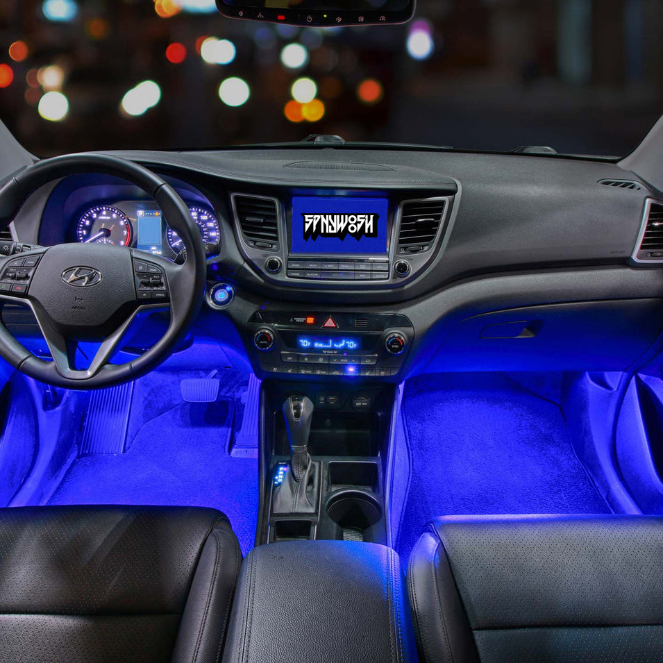 Car Interior Floor LED Kit | Spinnywhoosh Graphics