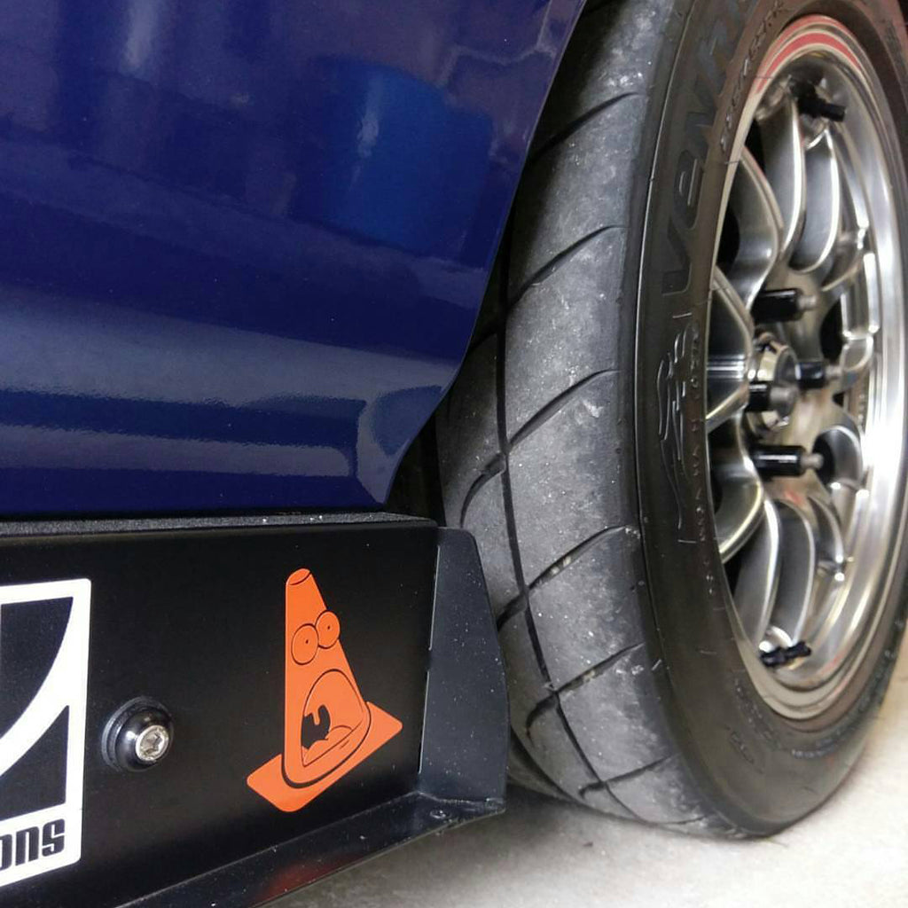 Screaming Cone Decal | Spinnywhoosh Graphics