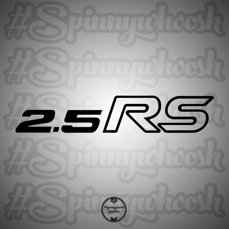 Subaru GC8 2.5RS Decal | Spinnywhoosh Graphics