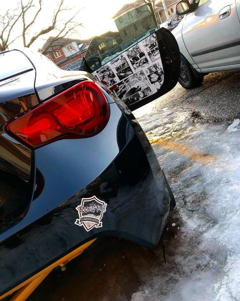 Initial D Door Card Vinyl Design | Spinnywhoosh Graphics