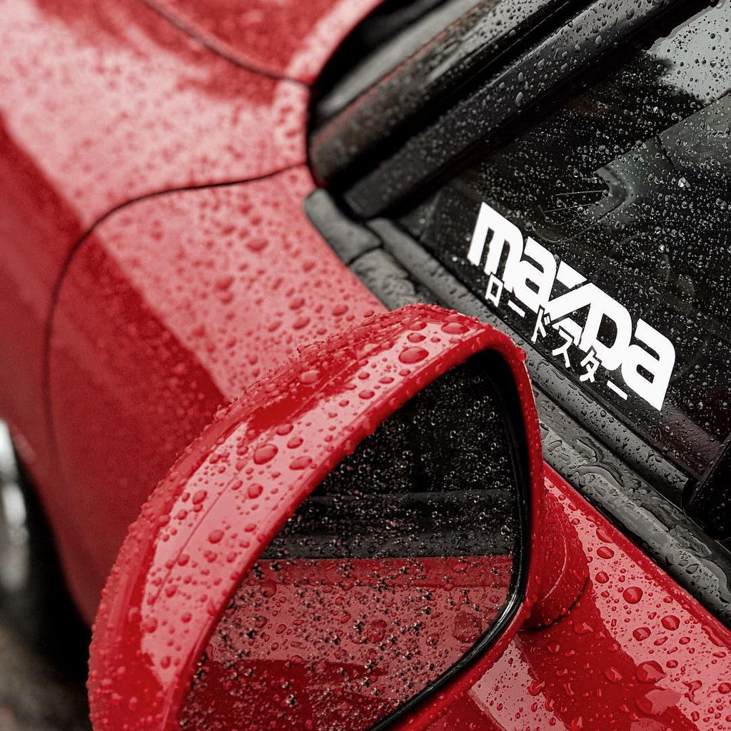 Mazda Roadster Japanese Decal | Spinnywhoosh Graphics