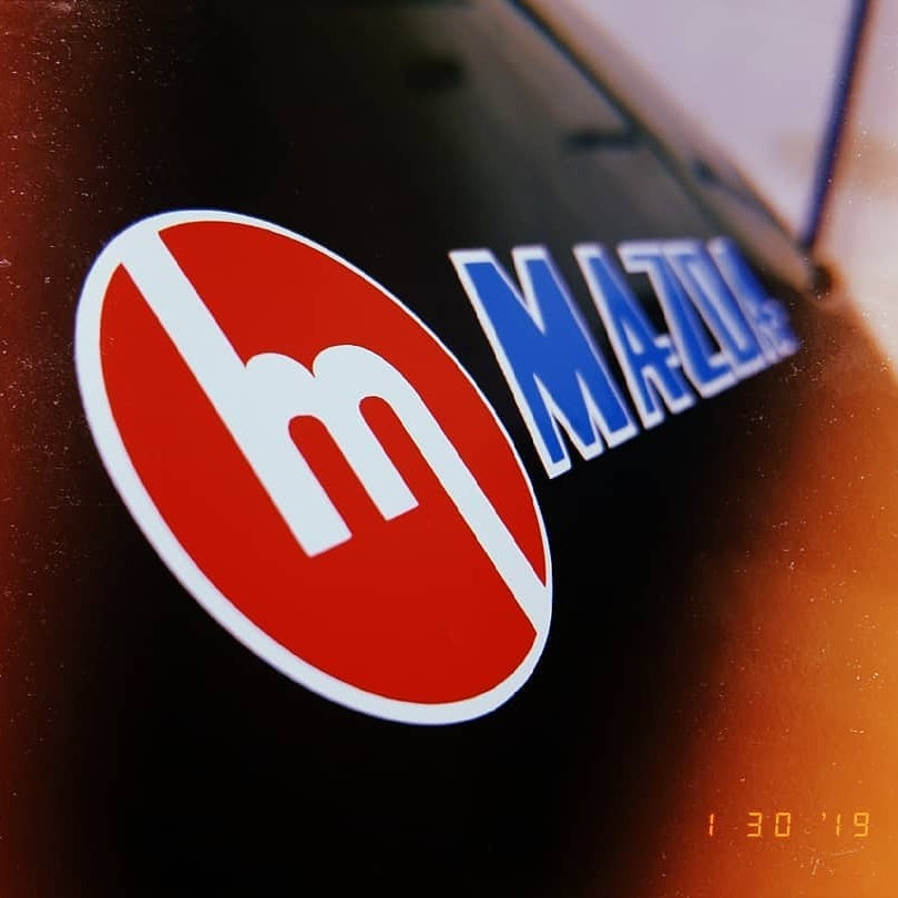 Vintage Mazda 3-Color Decal | Spinnywhoosh Graphics