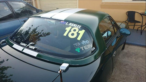 Drivers Name Vinyl Decals | Spinnywhoosh Graphics