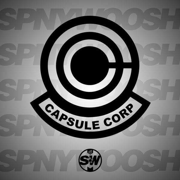 Capsule Corp Decal | Spinnywhoosh Graphics