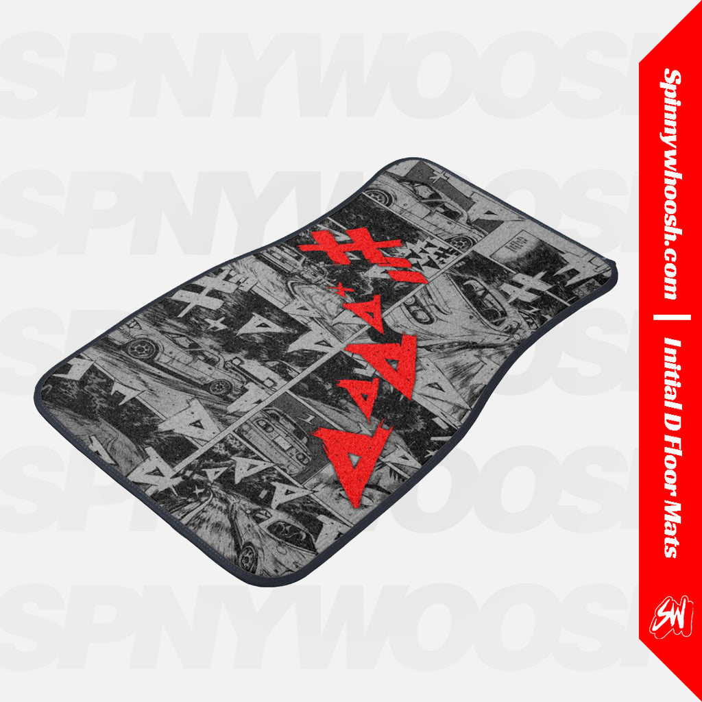 Car Floor Mat - Initial D | Spinnywhoosh Graphics