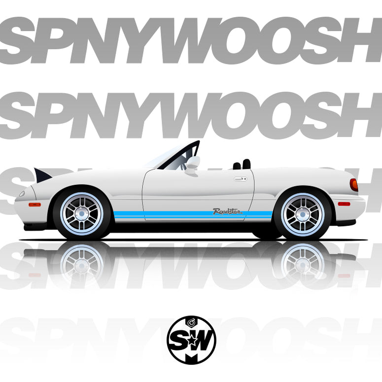 Miata Side Stripes and Stripe Kits – Spinnywhoosh Graphics