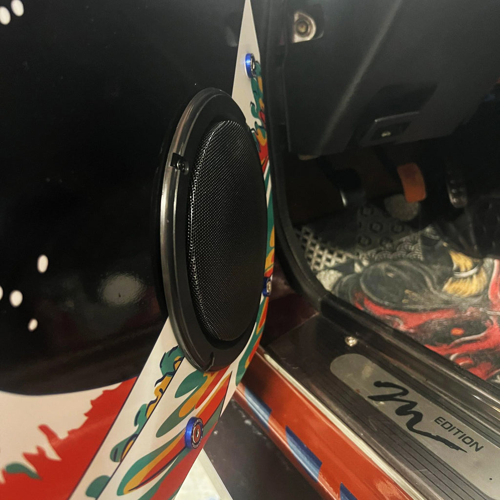 Mesh Speaker Covers For Door Cards | Spinnywhoosh Graphics