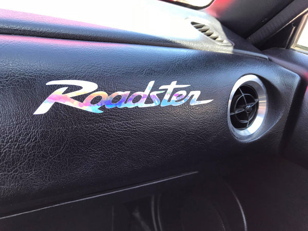 NC Version Roadster Logo Decal | Spinnywhoosh Graphics