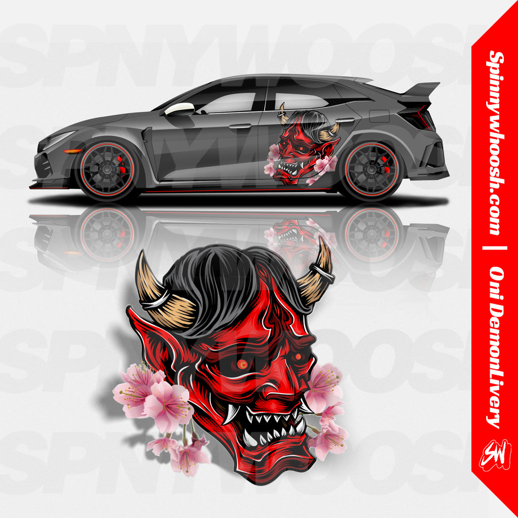 Oni Demon Livery | Spinnywhoosh Graphics