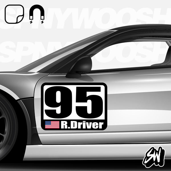 Autocross numbers | Vinyl or Magnetic Racing Numbers | Spinnywhoosh ...