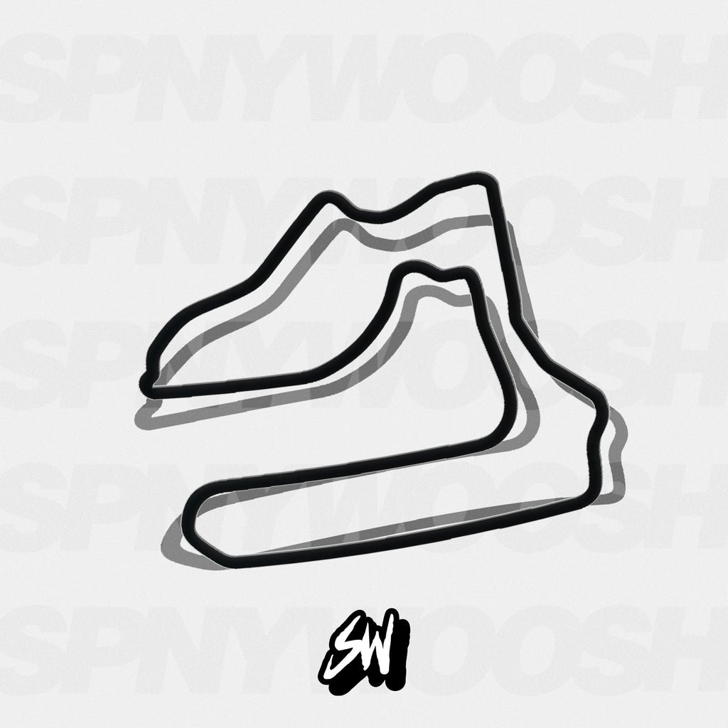 Vinyl Track Outline Decals - ALL Tracks | Spinnywhoosh Graphics