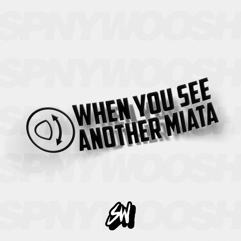 Miata Headlights Decal | Spinnywhoosh Graphics