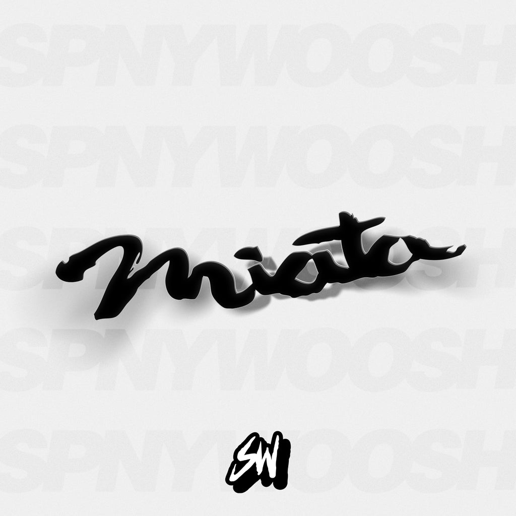 Miata Logo Decal | Spinnywhoosh Graphics