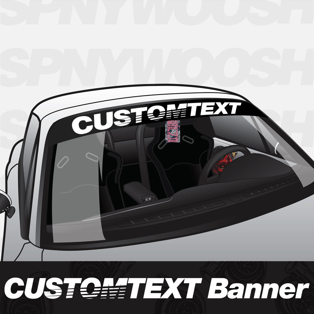 Speedhunters Style Customizable Banner | Spinnywhoosh Graphics