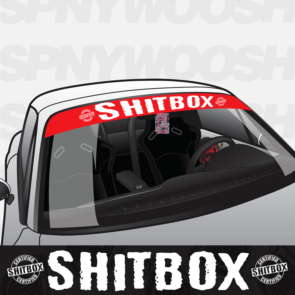 Certified Shitbox Banner | Spinnywhoosh Graphics